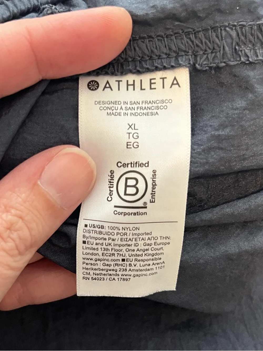 Athleta | Pants & Jumpsuits | Athleta Lunar Sheen Utility Mid Rise Pant ...